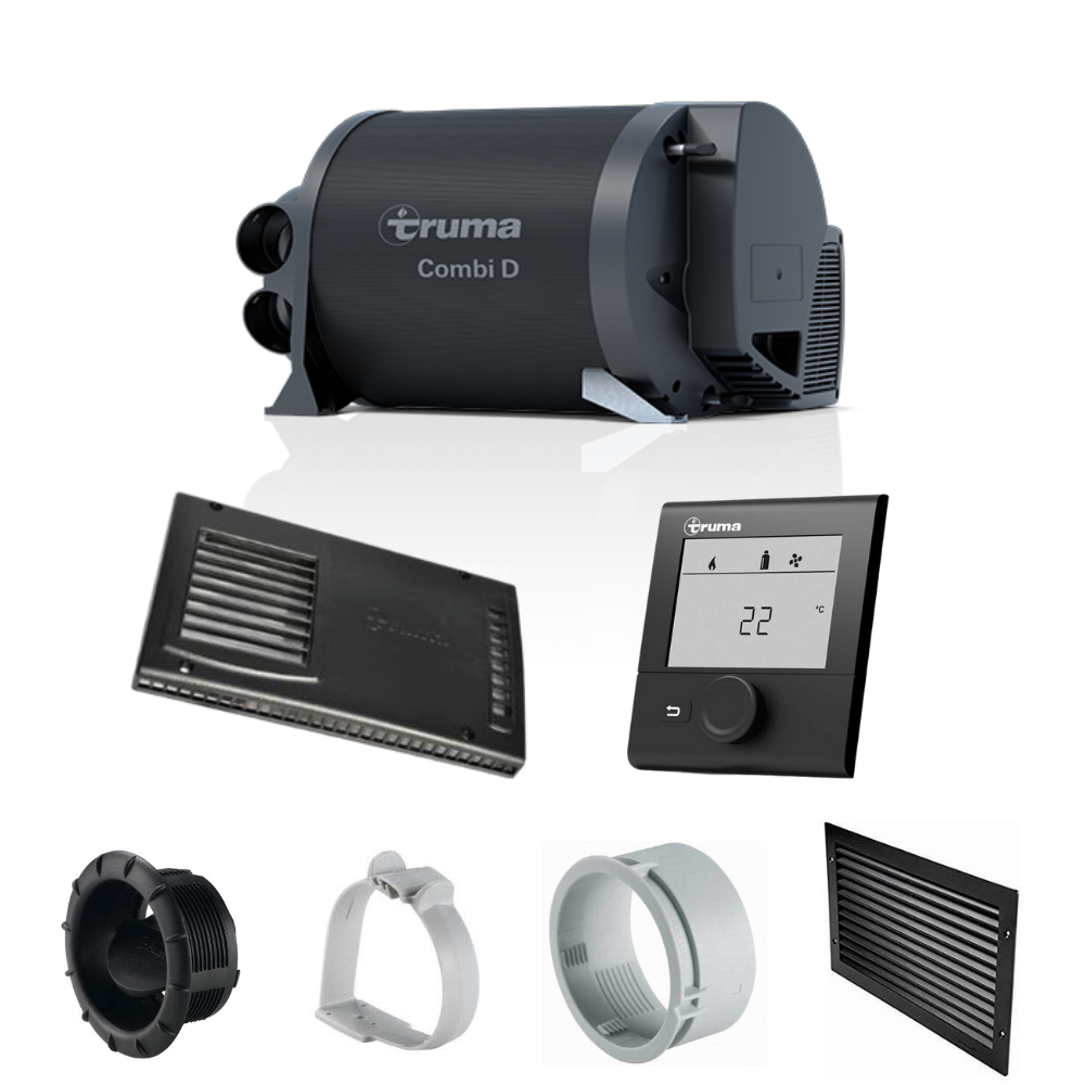 Truma Combi D6 Diesel Heater System & Black Cowl – RV Online